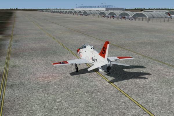 KNQI NAS Kingsville scenery for P3D